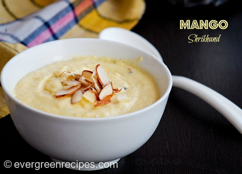 Mango Shrikhand Recipe With Step By Step Pictures